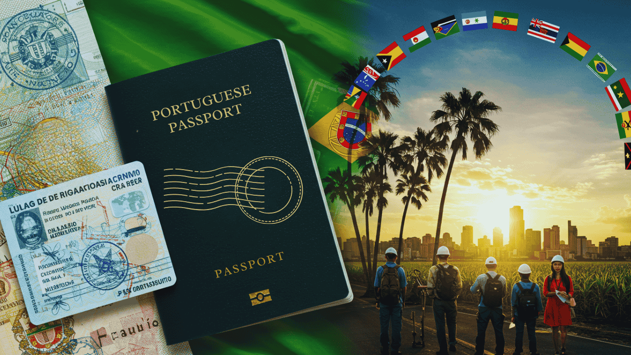 CPLP Residence Permit in Brazil for Portuguese Passport Holders